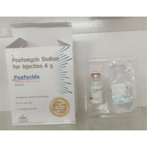 Fasfocide Fosfomycin Sodium Injection At ₹ 7938 70 Piece Fosfomycin Sodium Injection In Mumbai