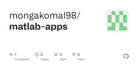 Github Mongakomal98matlab Apps