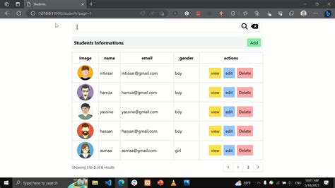 this is my first crud app built with laravel showcasing my proficiency