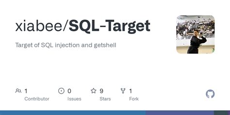 Github Xiabeesql Target Target Of Sql Injection And Getshell