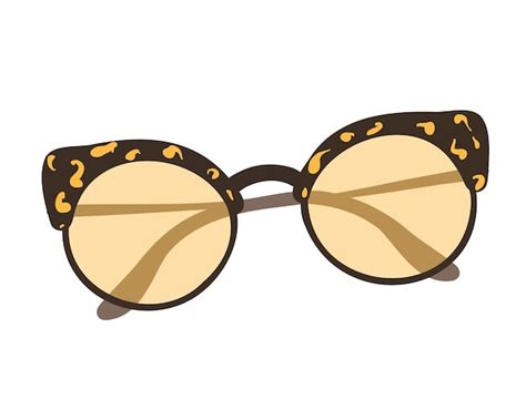 Premium Vector Sunglasses Front View