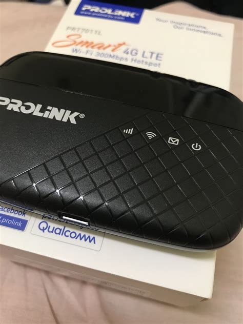 PROLiNK PRT7011L 4G Sim Card LTE WiFi 300Mbps Hotspot MiFi Portable Mobile Phones Gadgets