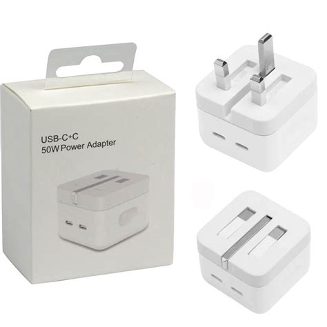 Dual USB C W Power Adapter