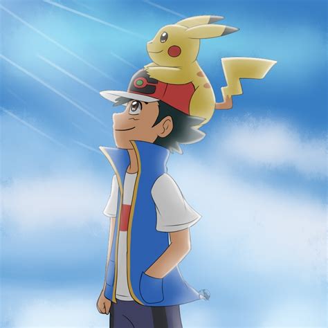 Angy 💜 Thank You Ash And Pikachu