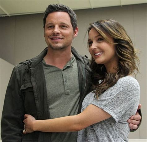 Justin Chambers And Camilla Luddington Alex Karev And Jo Wilson From