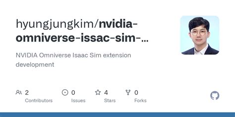 Github Hyungjungkim Nvidia Omniverse Issac Sim Ext Dev Nvidia Omniverse Isaac Sim Extension