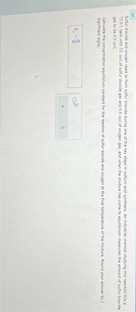 Sulfur Dioxide And Oxygen React To Form Sulfur
