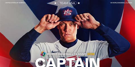 Aaron Judge Named Team Usa Captain