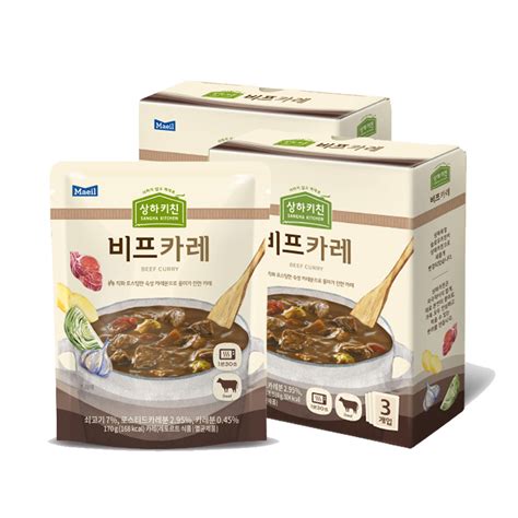 상하키친 상하키친 비프카레 170g 6팩 위시버킷