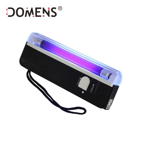 Handheld Backlight Money Detector UV lamp Portable Pocket Bill Currency ...