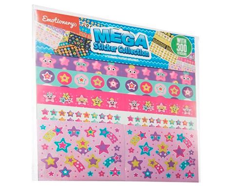 Pink Stars Mega Sticker Collection 300 Stk Køb Nu 2025