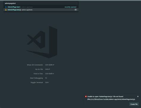 Go To File Shows Nonexistent Files · Issue 51905 · Microsoftvscode · Github