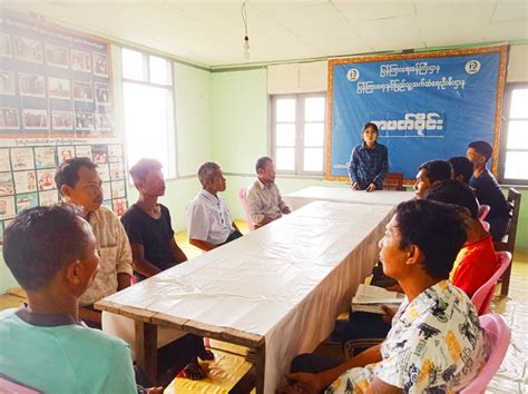 ဘောဂလိမြို့ လူထုအ‌ခြေပြုဗဟိုဌာန၌ စာဖတ်ရှိန်မြှင့်တင်ရေးအတွက် Book Club အဖွဲ့ဝင်များ စာဖတ်ဝိုင