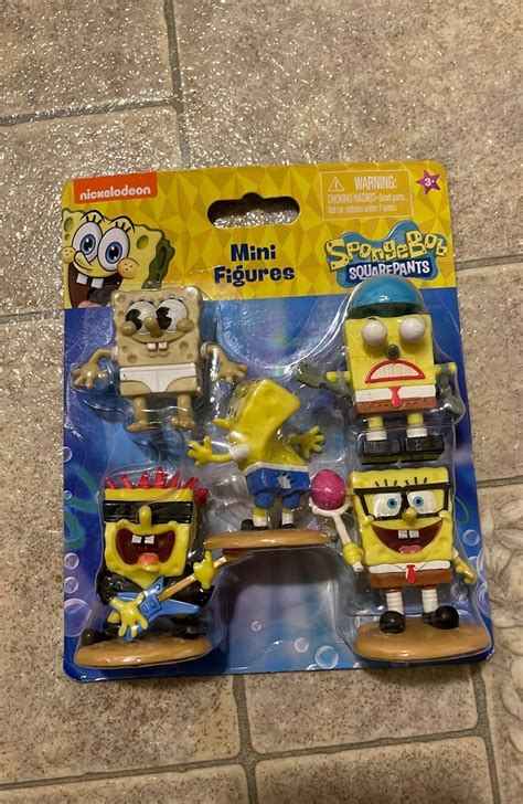 Mega Bloks 94621 Spongebob Squarepants Beach Resort Figure Pack New