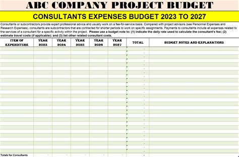Budget Proposal Templates Excel Word Template
