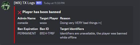 FREE WX TxAdmin Logs Simple Webhook Based TxAdmin Action Logging System FiveM Releases
