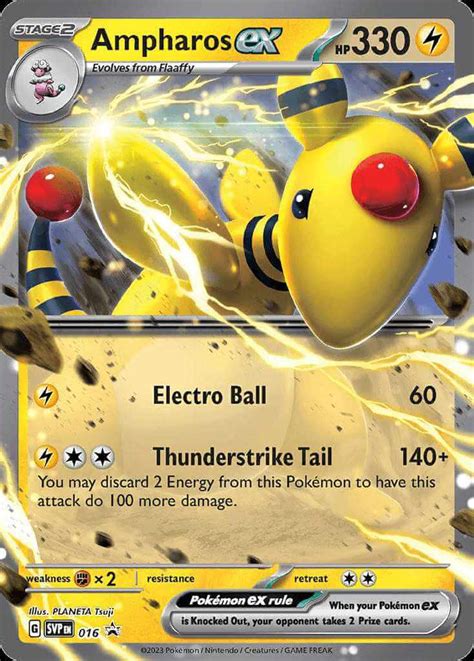 Ampharos Ex Pokemoncard