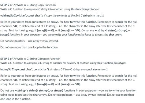 Solved Need Help About C Strings I Have Some Code Written