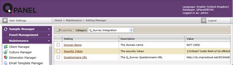 Setting Manager Quenchtec Support