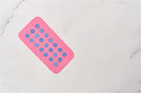 Premium Photo Birth Or Contraceptive Pills Contraceptive Method Concept And Sex Education