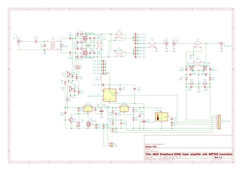 600w Broadband Hf 6m Amplifier Using Affordable Ldmos Devices Qrpblog