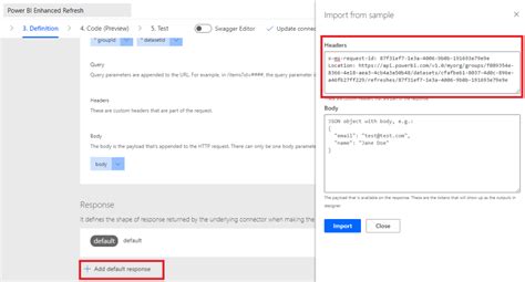 Chris Webbs Bi Blog Calling The Power Bi Enhanced Refresh Api From Power Automate Part 4