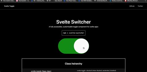 Introducing Svelte Switcher A Fully Customisable Touch Friendly