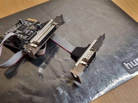 PCI Express LPT Parallel RS Serial Port Card Low Profile Hungry PC