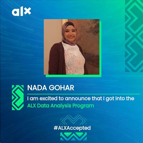 nada gohar on linkedin dataanalysis internship alx alxaccepted
