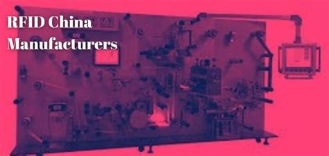 List Of RFID Manufacturers Suppliers In China