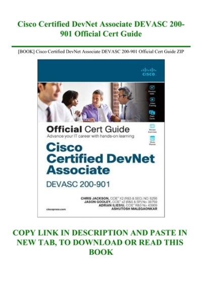 Book Cisco Certified Devnet Associate Devasc 200 901 Official Cert