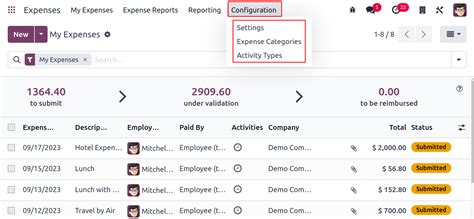 Expenses In Odoo 17 Odoo V17 Enterprise Edition Book