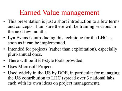 PPT Earned Value Management PowerPoint Presentation Free Download ID 3813568