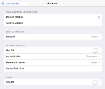 How To Setup POP3 Email Account In IPad Inspiren Network Sdn Bhd