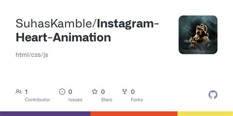 Github Suhaskamble Instagram Heart Animation Html Css Js