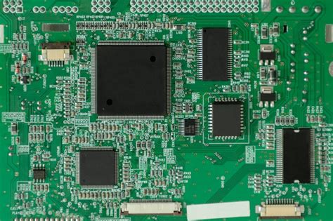 Premium Photo Microchip On Printed Circuit Board