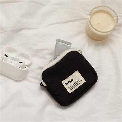 루카랩 루카랩 Hbd 미니 파우치 에어팟 버즈 케이스 동전지갑 위시버킷