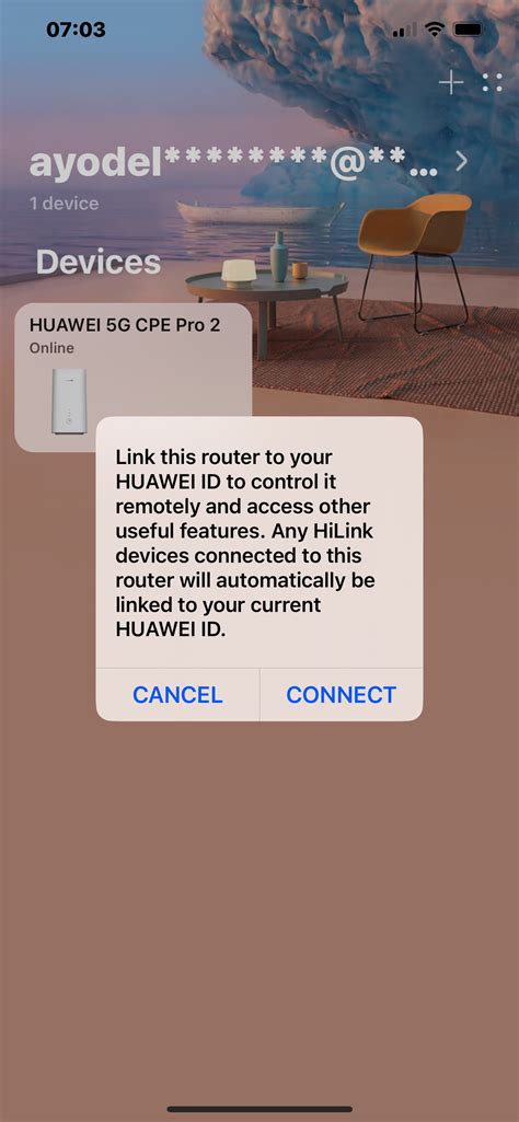 Huawei 5g Cpe Pro Connection Issues With App Huawei Community