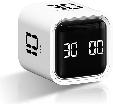 Cube Pomodoro Timer Smart Productivity Timer 5 10 30 60 Minutes And Custom Countdown Pause
