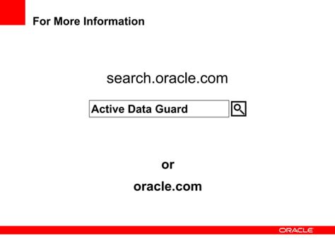 Presentation Automating Failover With Data Guard In The Cloud Ppt