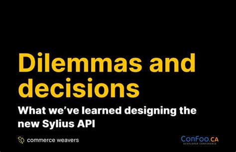 what we ve learned designing new sylius api ppt