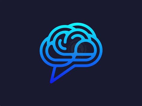 Brain Cloud Logo Branition
