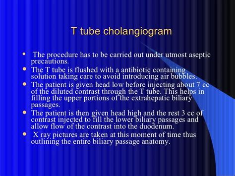 T Tube Placement In Common Bile Duct Explorations The Best Option