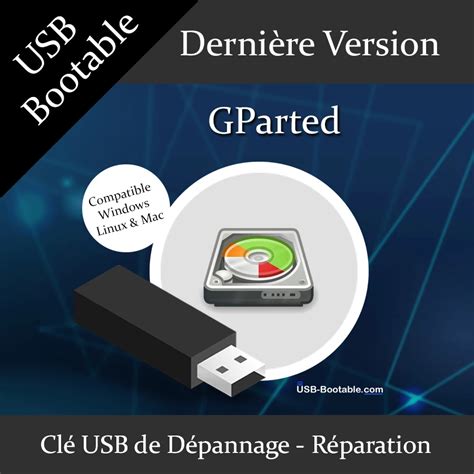 Clé Usb Bootable Gparted Usb