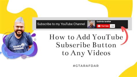 Wordpress For Beginners How To Add Youtube Subscription Button To Wordpress Site Youtube