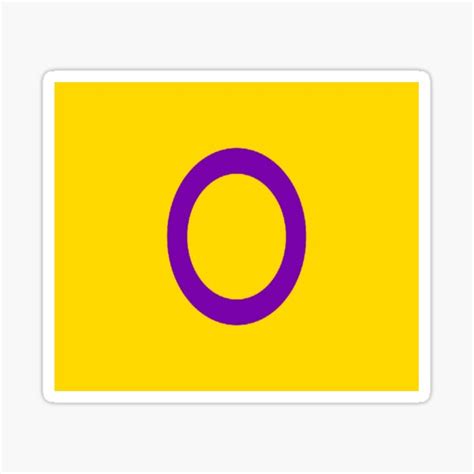 Lgbtq Inter Sex Flag Sticker By Onlymerch Redbubble