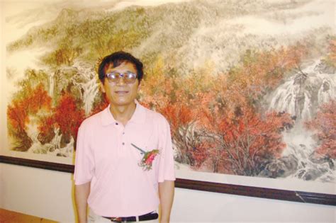 穆瑞彪山水画展昨日开幕 影音娱乐 新浪网