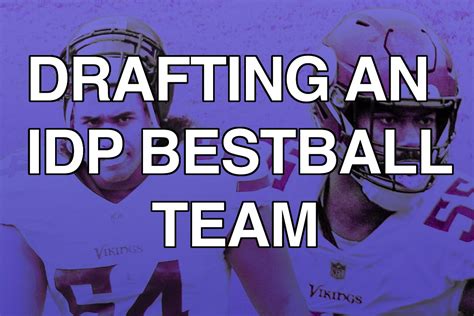 2023 Idp Football Bestball Draft Fantasy Six Pack