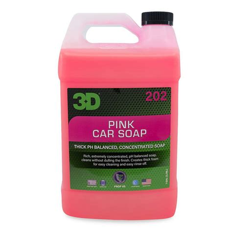 3d Pink Car Soap Premium Car Wash Soap Western Colorado Detail Supply