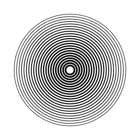 Premium Vector Concentric Circle Elements Spaced Concentric Circle
